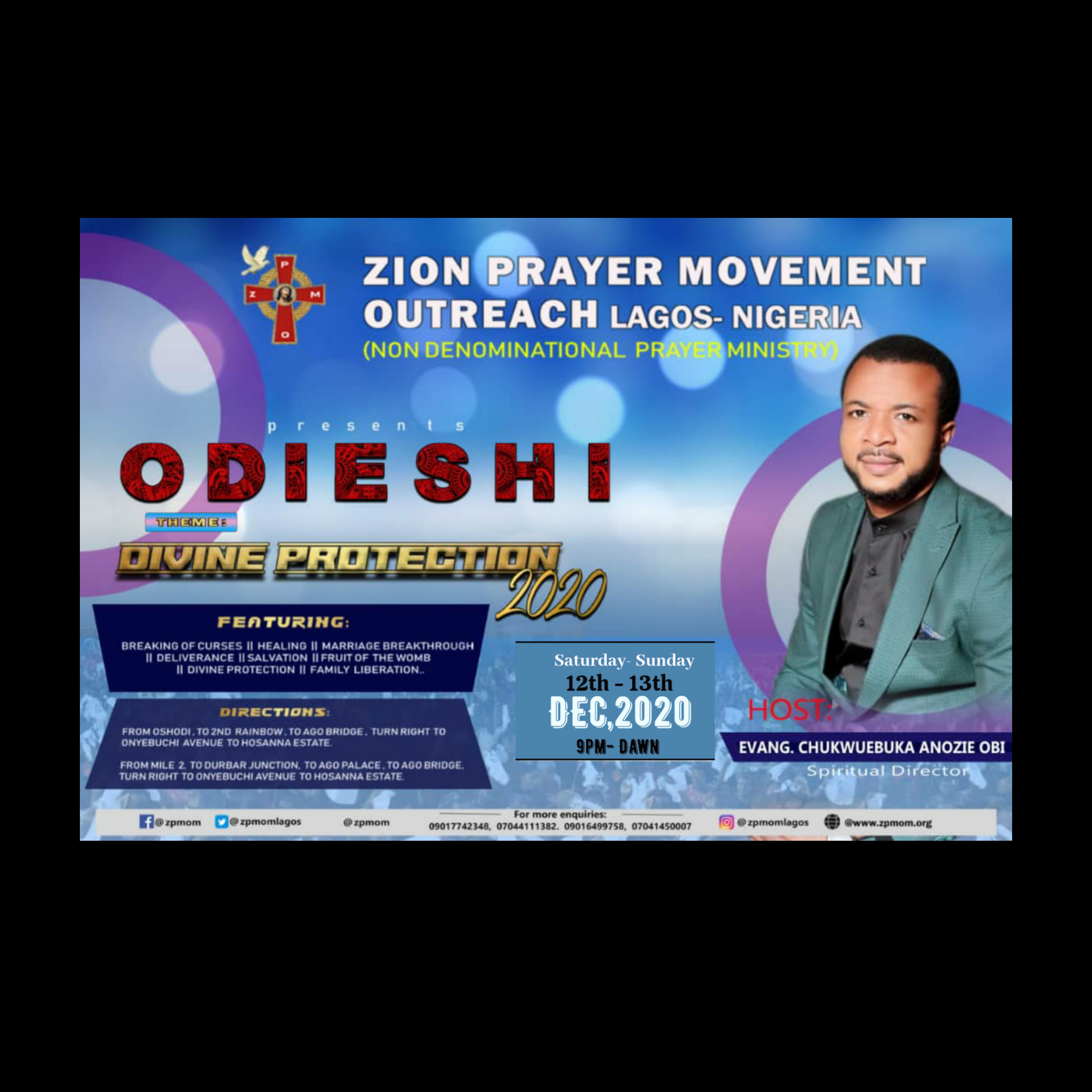 Zion Prayer Movement Outreach Ministry - Home